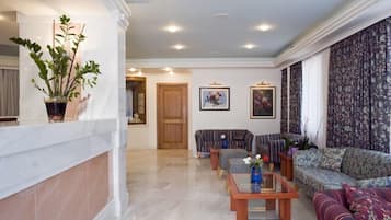 Sala de estar do lobby