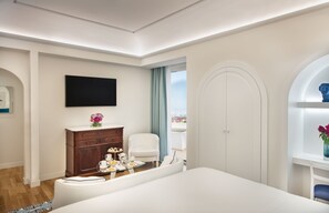 Whirlpool Terrace Junior Suite | Roupa de alta qualidade, camas de colchão viscoelástico, minibar 