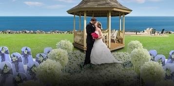 Espaço exterior para banquetes