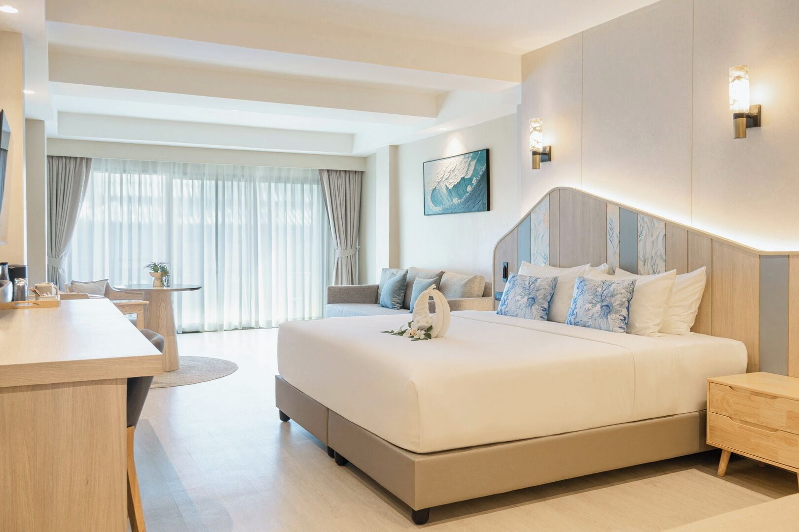 Deluxe Double ( 1 double bed) | Cofres nos quartos, Wi-Fi de cortesia, roupa de cama