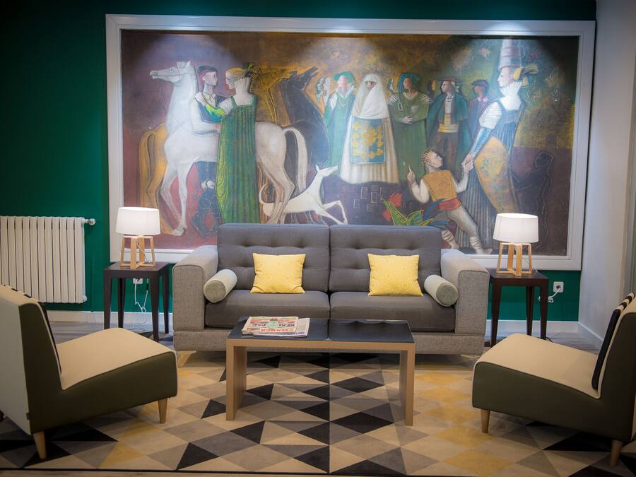 Sala de estar do lobby