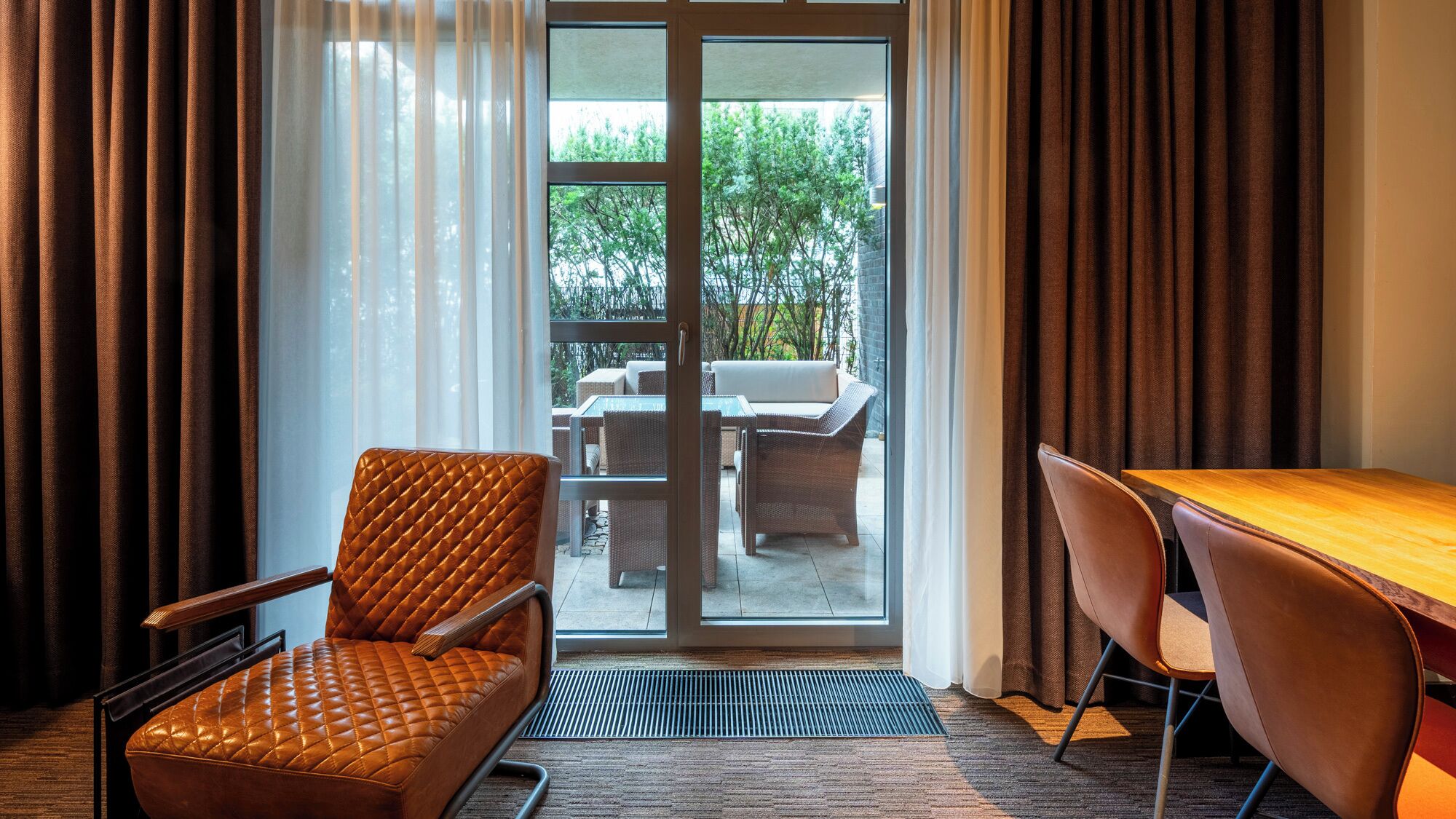 east Suite with Terrace | Terraço/pátio interior