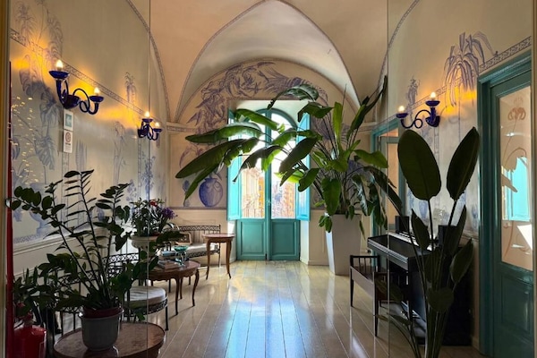 Sala de estar do lobby