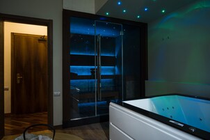 Suite de Luxo | Cofre no quarto, secretária, Wi-fi grátis 