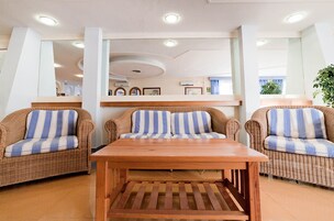 Sala de estar do lobby