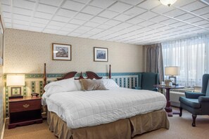 Quarto, 1 cama King, para não fumantes | Roupas de cama premium, escrivaninha, espaço de trabalho para notebook