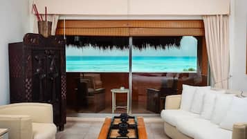 Ocean View Double | 1 quarto, roupas de cama premium, cofres nos quartos
