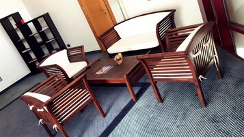 Sala de estar do lobby