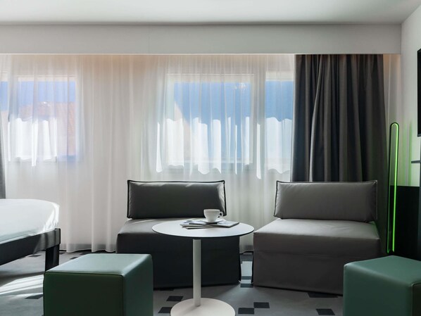 Quarto Standard, 1 cama de casal e sofá-cama | Vista para a cidade