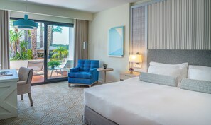 Roupas de cama premium, edredons de pluma, frigobar, cofres nos quartos