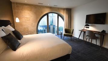 Quarto Duplo Superior | Lençóis italianos Frette, roupa de alta qualidade