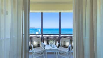 Quarto Duplo, em frente à praia | Vista do quarto