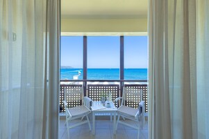 Quarto Duplo, em frente à praia | Vista do quarto