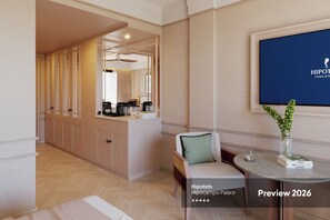1 quarto, minibar, cofre no quarto, secretária 