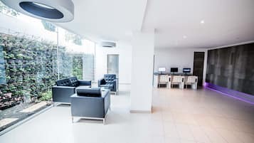 Sala de estar do lobby