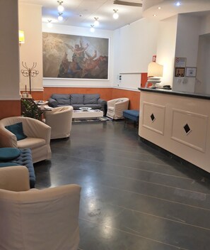 Sala de estar do lobby