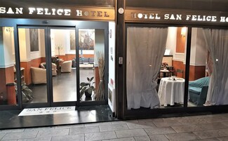 Entrada do alojamento