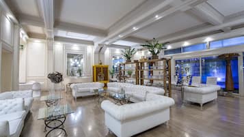 Sala de estar do lobby