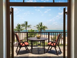 Vista para a praia ou o mar