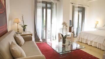 Quarto Superior | 1 quarto, roupa de alta qualidade, edredões de penas