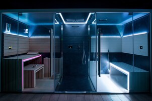 Sauna, banheira de hidromassagem, banho turco, tratamentos corporais 