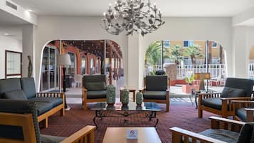 Sala de estar do lobby
