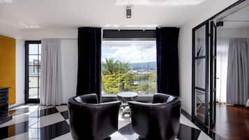 Quarto Signature, 1 cama queen-size (El Caballero Elegante) | Vista do quarto