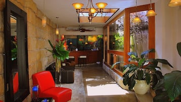 Sala de estar do lobby
