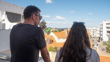 Quarto casal luxo | Vista da sacada