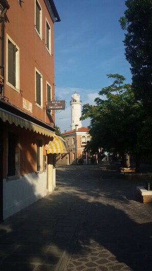 Entrada do alojamento