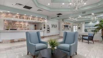 Sala de estar do lobby