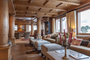 Sala de estar do lobby