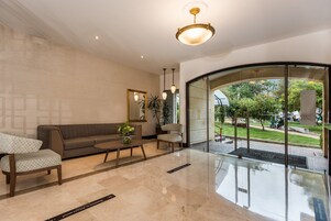 Sala de estar do lobby