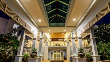 Entrada do alojamento