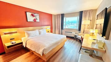 Quarto Individual, não fumadores | Cofre no quarto, com mobília individualizada, secretária