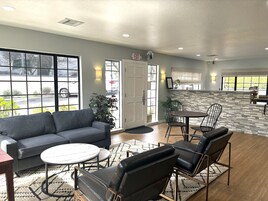 Sala de estar do lobby