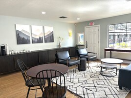 Sala de estar do lobby