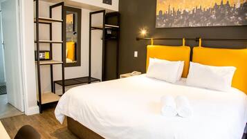 Apartamento Básico | Roupa de alta qualidade, camas de colchão viscoelástico