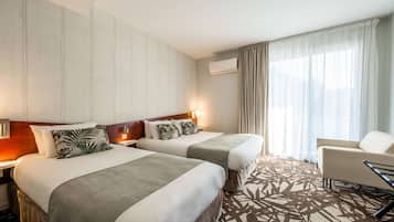 1 Lit simple, 1 Lit queen size, Canapé-lit 1 place, Chambre Familiale | 1 quarto, roupa de alta qualidade, minibar, cofre no quarto