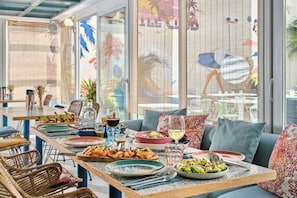 Almoço e jantar
