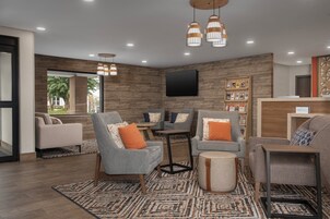 Sala de estar do lobby