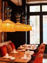 Café da manhã com buffet todos os dias mediante uma taxa