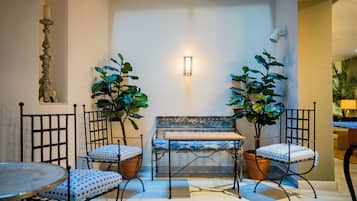 Sala de estar do lobby