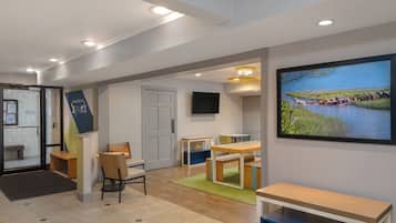 Sala de estar do lobby