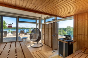 Salas para tratamentos a dois, sauna seca, sauna a vapor