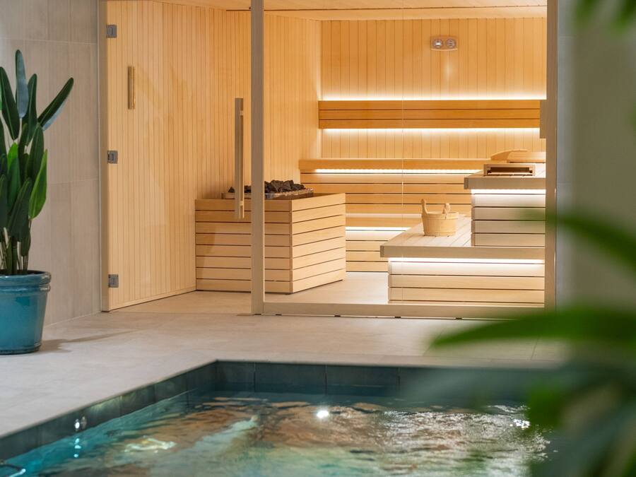 Salas para tratamentos a dois, banho turco/hammam, tratamentos corporais