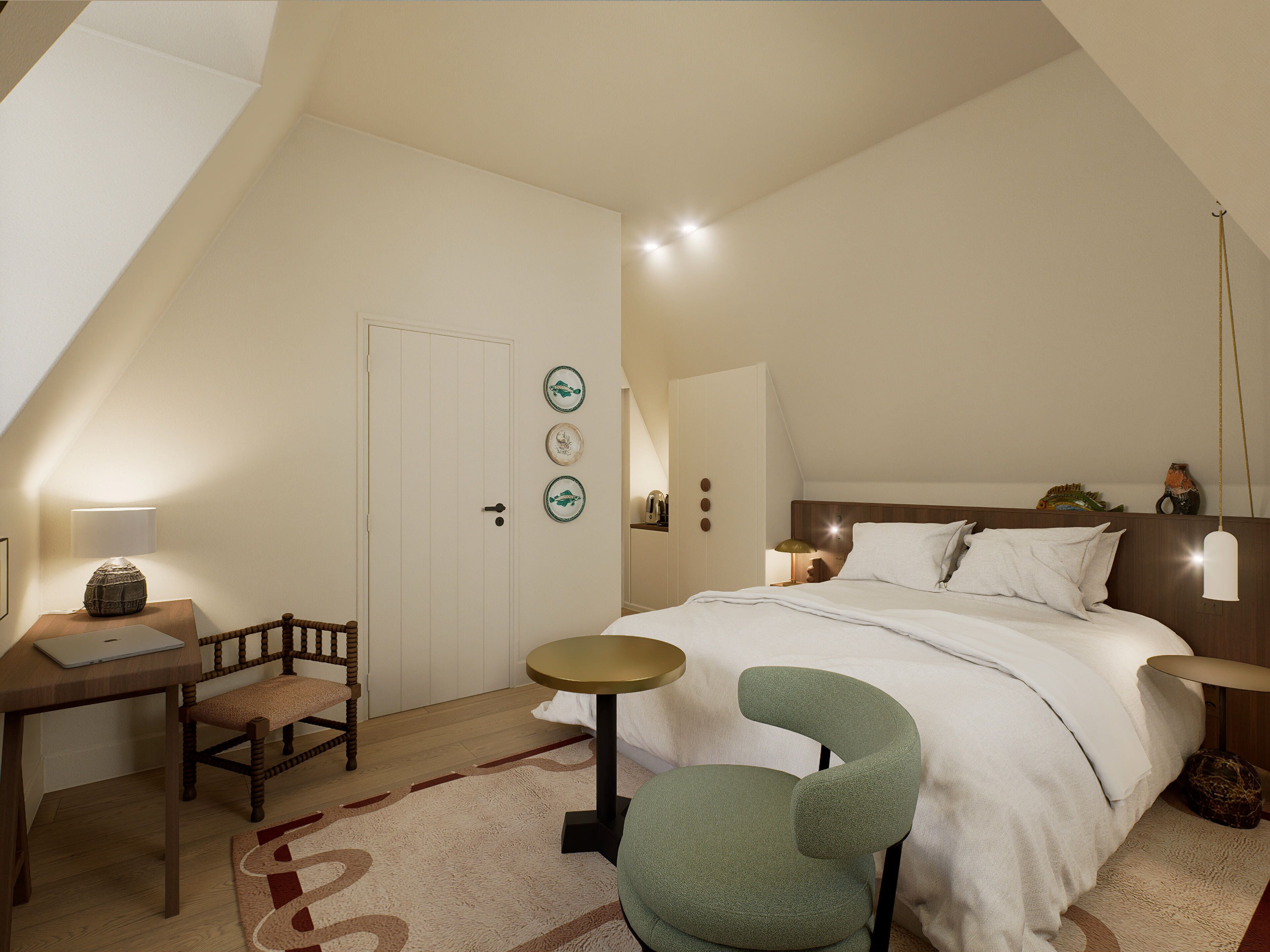 Chambre Double Cosy | Minibar, cofre no quarto, cortinas/cortinados opacos 