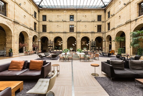 Sala de estar do lobby