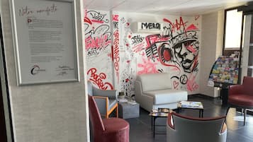 Sala de estar do lobby