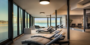 Sala(s) para tratamentos a casais, sauna, banheira de hidromassagem 